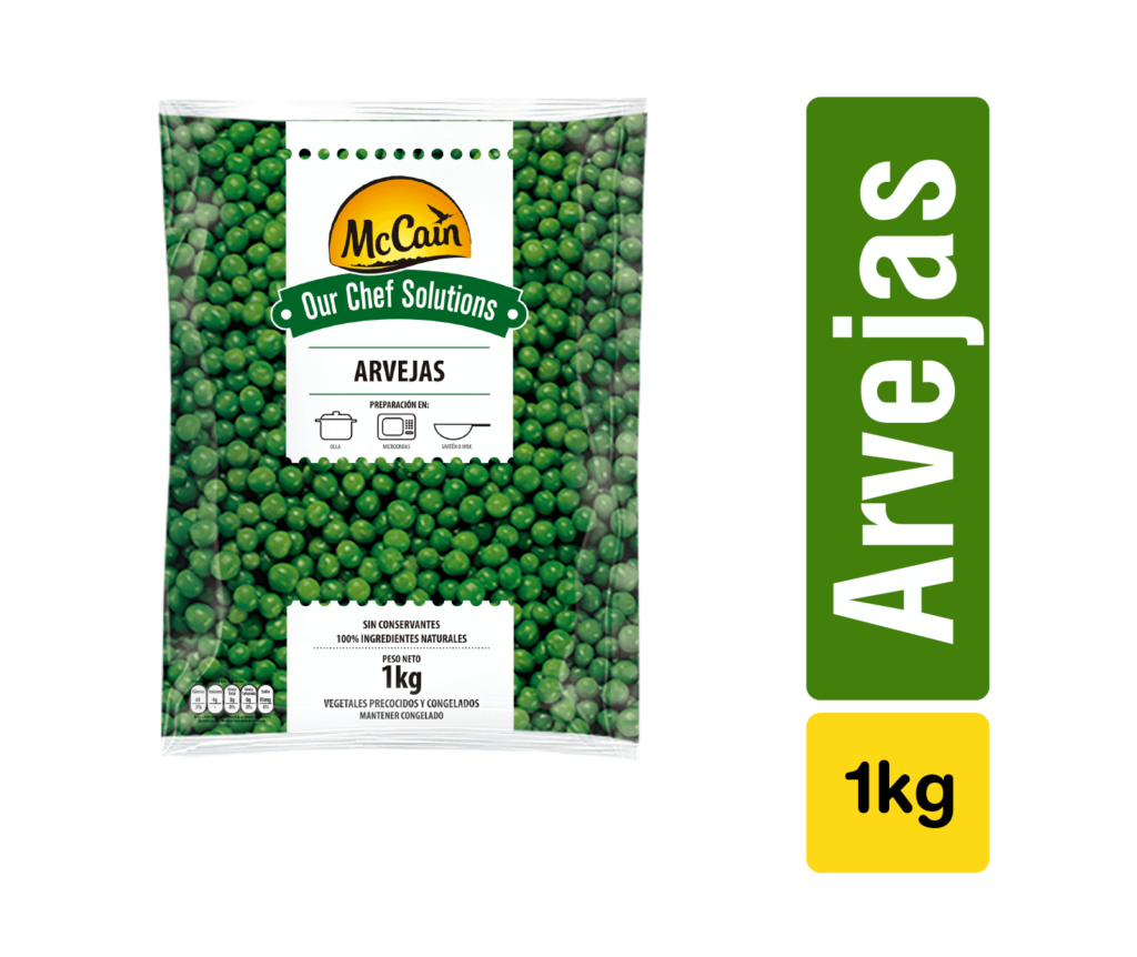 ARVEJAS 1000g | Tienda McCain