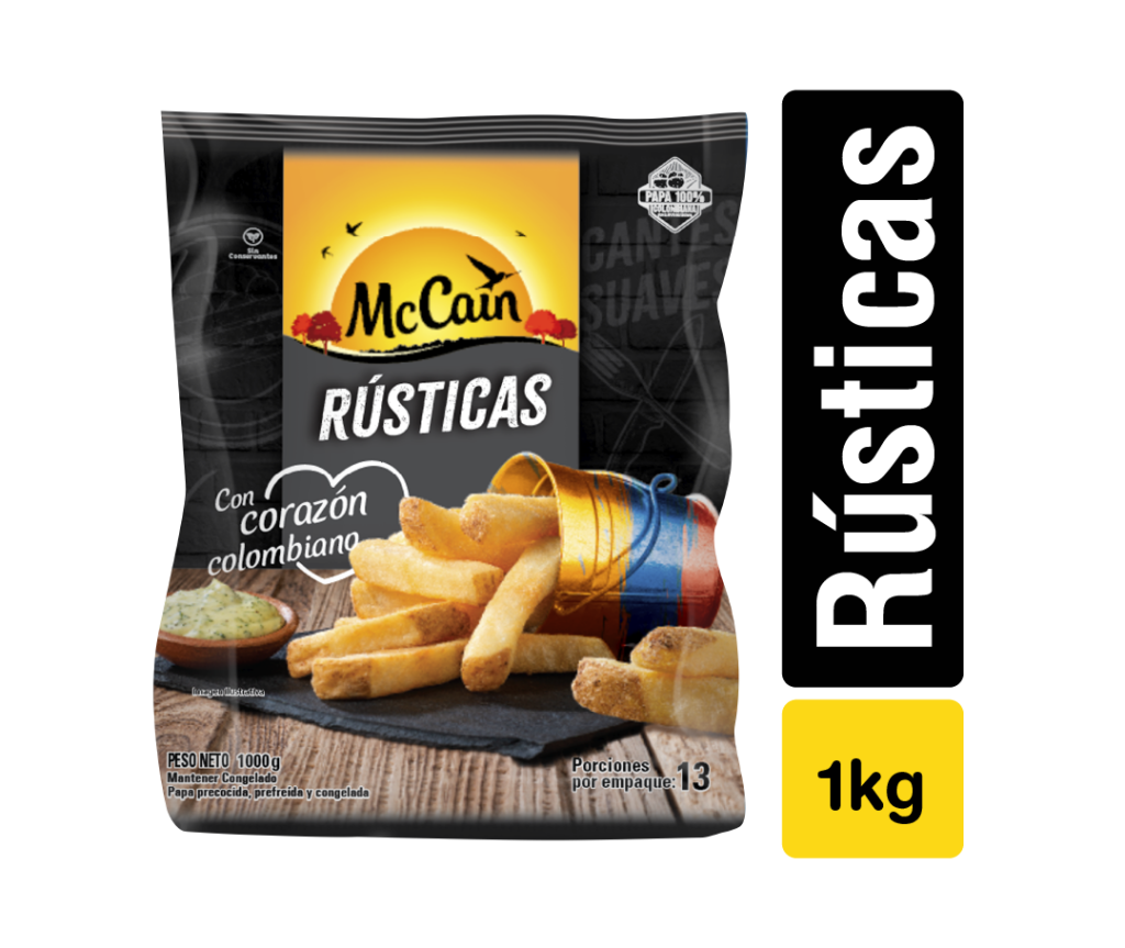 PAPA RUSTICA 1000g | Tienda McCain